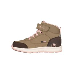 Trollkids Leder-Wanderboots "Stavanger Mid Cut XT" in Hellbraun - 43% | Größe 30 | Kinder-outdoor-sport-schuhe