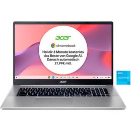 Acer Chromebook »CB317-1H-C680« 43, 94 cm / 17, 3 ′′ Intel Celeron UHD Graphics;2 x USB 3.2 Typ-A Gen. 1;2 x USB 3.2 Typ-C Gen. 1;MicroSD...
