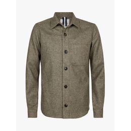 Profuomo Hemdjacke in Khaki - 60% | Größe XL | Herren-plussize