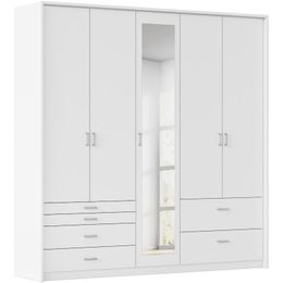 Rauch Drehtürenschrank »Kleiderschrank Schrank Garderobe Wäscheschrank WILDBERG« Breiten 230/275 cm, Höhen 212/231 cm, mit 6 Schubladen, obere...