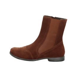 Think! Leder-Boots in Hellbraun - 57% | Größe 39 | Damen-stiefel