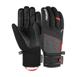 Reusch Funktionsfingerhandschuhe "Luca R-TEX XT" in Schwarz/ Grau - 47% | Größe 10,5 | Damenhandschuhe