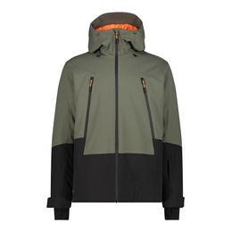 CMP Ski-/ Snowboardjacke in Khaki/ Schwarz - 51% | Größe 54 | Herren-outdoorjacken