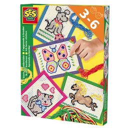 SES Kreativset "Ich lerne sticken" - ab 3 Jahren - 33% | Kinder-kreativspielzeug