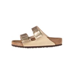 Birkenstock Pantoletten "Arizona" in Gold - 10% | Größe 39 | Damen-pantoletten