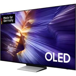 Samsung OLED-Fernseher »GQ55S90FAE« 138 cm/55 ′′ Smart-TV HDR+, Dolby Atmos & AI Sound, Gaming Hub, Upscaling Pro, bis zu 144Hz schwarz...