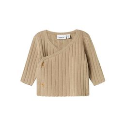 name it Cardigan "Omun" in Beige - 19% | Größe 80 | Baby-pullover-cardigans