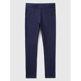 Benetton Leggings in Dunkelblau - 57% | Größe 160 | Kinderhosen
