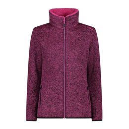 CMP Fleecejacke in Pink/ Schwarz - 54% | Gr&ouml;&szlig;e 40 | Damenjacken
