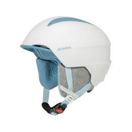 Alpina Ski-/ Snowboardhelm "GRAND JR" in Weiß - 14% | Größe 51-54 cm | Kinder-austruestung-accessoires