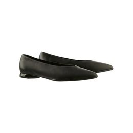 Högl Högl Leder-Ballerinas in Schwarz - 58% | Größe 38 | Damen-ballerinas