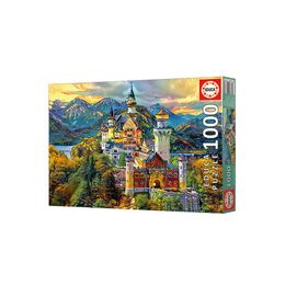 Educa 1000tlg. Puzzle "Neuschwanstein castle" - ab 14 Jahren - 11% | Gesellschaftsspiele