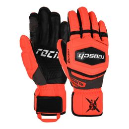Reusch Funktionsfingerhandschuhe "Worldcup Warrior" in Orange - 41% | Größe 10 | Damenhandschuhe
