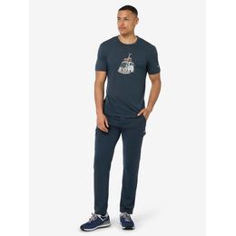 super.natural Funktionsshirt "Carski Tee" in Dunkelblau - 57% | Gr&ouml;&szlig;e S | Herren-sportshirts