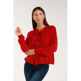 Tamba Cardigan in Rot - 41% | Größe 40/42 | Damen-pullover-cardigans