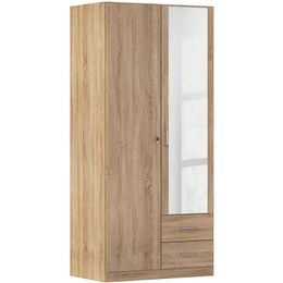 Rauch Kleiderschrank &raquo;Schrank Garderobe Garderobenschrank Putzschrank W&auml;scheschrank BERGHEIM&laquo; Breiten 91/136/181 cm, H&ouml;he 197 cm, 2 Au&szlig;enschubladen, 