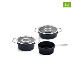 Fissler 5tlg. Kochgeschirrset "Adamant " in Schwarz - 10% | Kochgeschirr