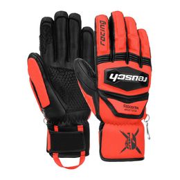 Reusch Funktionsfingerhandschuhe "Worldcup Warrior" in Rot - 45% | Größe 7,5 | Damenhandschuhe