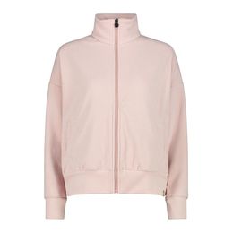 CMP Sweatjacke in Rosa - 47% | Gr&ouml;&szlig;e 38 | Damen-sweatshirts-jacken