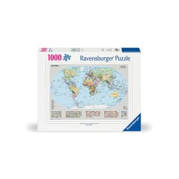 Ravensburger 1.000tlg. Puzzle "Politische Weltkarte" - ab 14 Jahren - 11% | Gesellschaftsspiele
