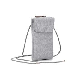 Zwei Handytasche in Grau - (B)11 x (H)19 x (T)3 cm - 41% | Damen-handytaschen