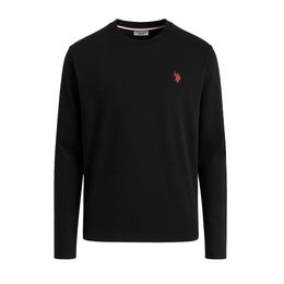 U.S. Polo Assn. Longsleeve in Schwarz - 37% | Größe XL | Herrenshirts