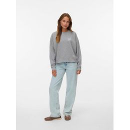 V&eacute;ro Moda Vero Moda Sweatshirt in Grau - 50% | Gr&ouml;&szlig;e M | Damen-sweatshirts-jacken