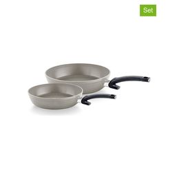 Fissler 2er-Set: Pfannen "Ceratal Comfort" in Grau - 11% | Kochgeschirr