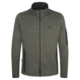 Westfjord Fleecejacke "Katla" in Khaki - 39% | Gr&ouml;&szlig;e M | Herren-pullover-sport