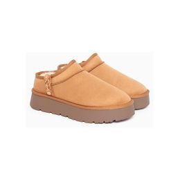 ISLAND BOOT Ankle-Boots "Idalia" in Hellbraun - 74% | Gr&ouml;&szlig;e 38 | Stiefeletten