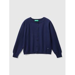 Benetton Cardigan in Dunkelblau - 47% | Größe 122 | Kinder-pullover