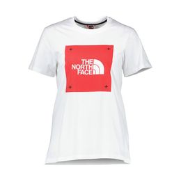 The North Face Shirt "BF Box" in Weiß - 40% | Größe L | Damen-tops