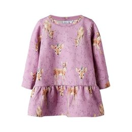 name it Kleid "Pobambi" in Rosa/ Beige - 34% | Größe 104 | Kinder-pullover