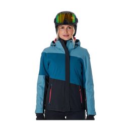 Killtec Skijacke »KSW 67 WMN SKI JCKT« Damen Skijacke: wasserdicht, atmungsaktiv, abnehmbare Kapuze ocean 42 42 Skijacke mit abzippbarer Kapuze und...
