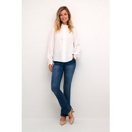 Kaffe Bluse in Wei&szlig; - 69% | Gr&ouml;&szlig;e 36 | Damen-blusen