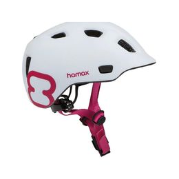Hamax Fahrradhelm "Thundercap" in Weiß/ Lila - 36% | Größe 47-52 cm | Kinder-austruestung-accessoires