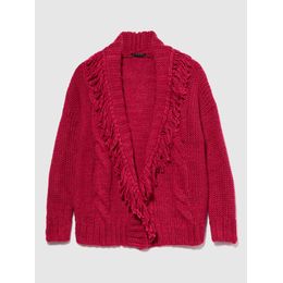 Sisley Cardigan in Rot - 61% | Größe 168 | Kinder-pullover