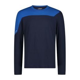 CMP Funktionslongsleeve in Dunkelblau/ Blau - 52% | Gr&ouml;&szlig;e 54 | Herren-sportshirts