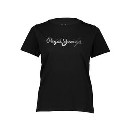 Pepe Jeans Shirt in Schwarz - 42% | Größe S | Damen-tops