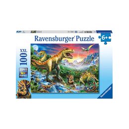 Ravensburger 100tlg. Puzzle "Bei den Dinosauriern" - ab 6 Jahren - 10% | Gesellschaftsspiele