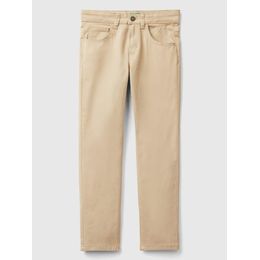 Benetton Hose in Beige - 45% | Größe 150 | Kinderhosen