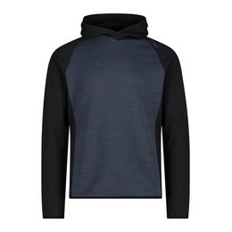 CMP Funktionshoodie in Dunkelblau/ Schwarz - 63% | Gr&ouml;&szlig;e 50 | Herren-sportshirts