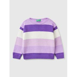 Benetton Pullover in Lila - 42% | Größe 104 | Baby-pullover-cardigans