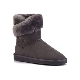 ISLAND BOOT Winterboots "Arine" in Anthrazit - 78% | Gr&ouml;&szlig;e 36 | Damen-stiefel