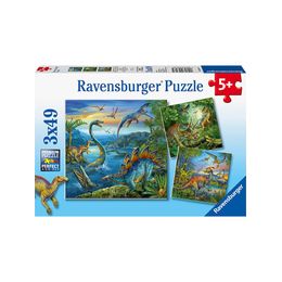 Ravensburger 3x49tlg. Puzzle "Faszination Dinosaurier" - ab 5 Jahren - 30% | Gesellschaftsspiele