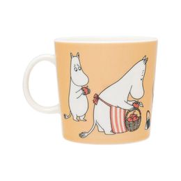 Moomin Jumbotasse "X" in Apricot - 400 ml - 23% | Gedeckter-tisch