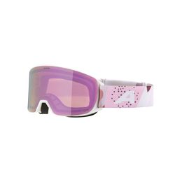 Alpina Ski-/ Snowboardbrille "Nakiska-Q-Lite" in Wei&szlig;/ Lila - 31% | Damen-outdoor-ausruestung