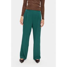 Saint Tropez Anzughose »CelestSZ Wide Leg Pants« Schlupfhose mit Gummizug June Bug XL (42) - N-Gr N-Gr XL (42) Hose von Saint Tropez