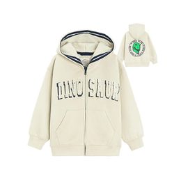 COOL CLUB Sweatjacke in Creme - 47% | Größe 110 | Kinder-sweatshirts-jacken