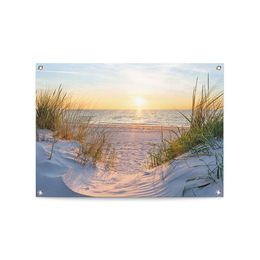 Orangewallz Outdoor-Kunstdruck "Evening Dunes" - 23% | Gr&ouml;&szlig;e 50x70 cm | Wanddekoration